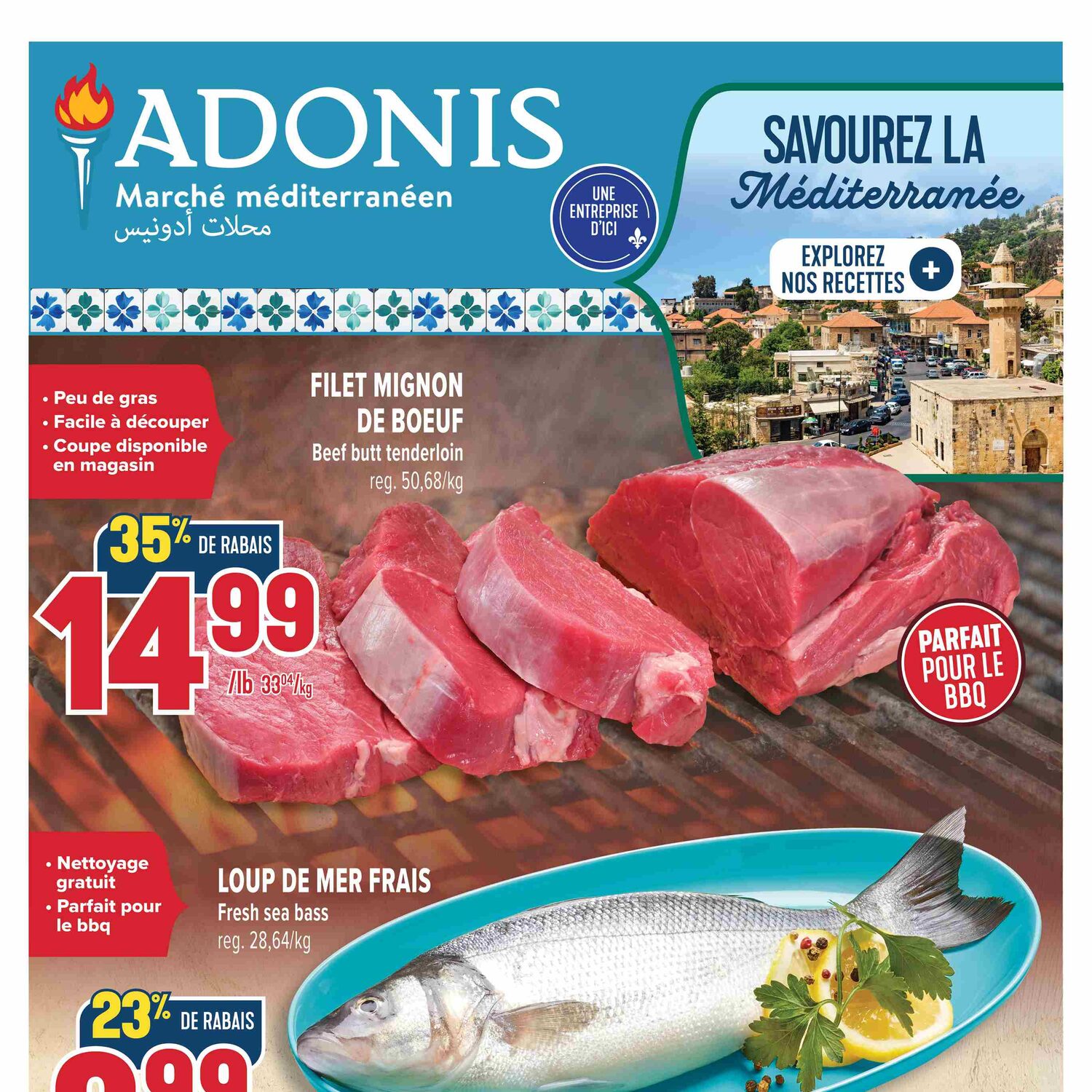 Marche Adonis Weekly Flyer - Weekly Specials (QC) - Jul 17 – 23 ...