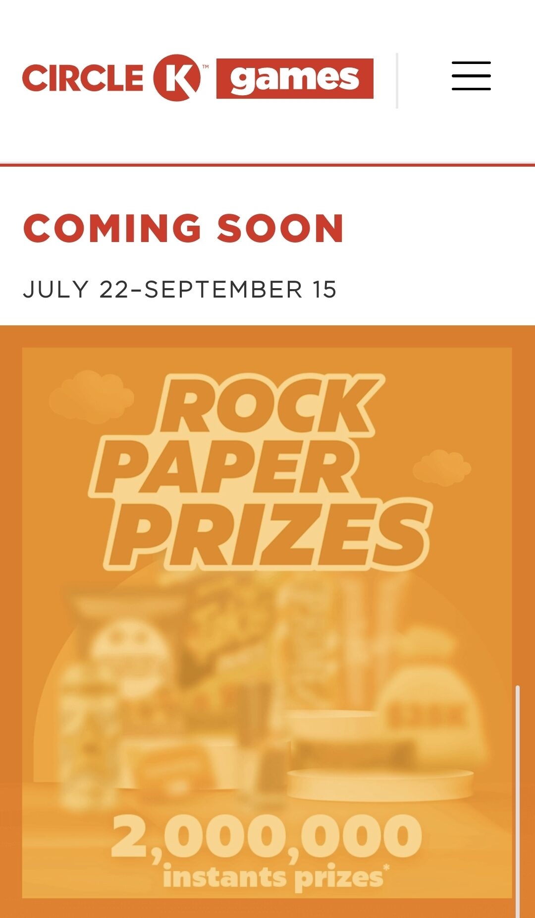 [Daily] 2025/09/15 Circle K Rock, Paper, Prizes [No NU, YT ...