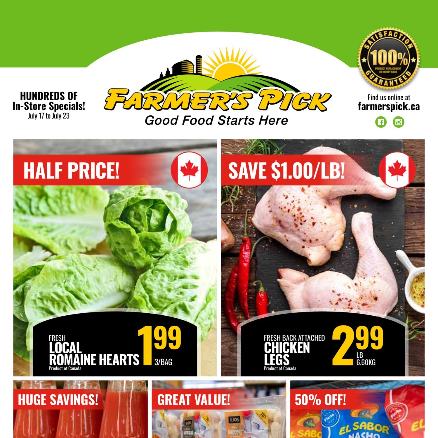 Farmers Pick Weekly Flyer - Weekly Specials - Jul 17 – 23 ...