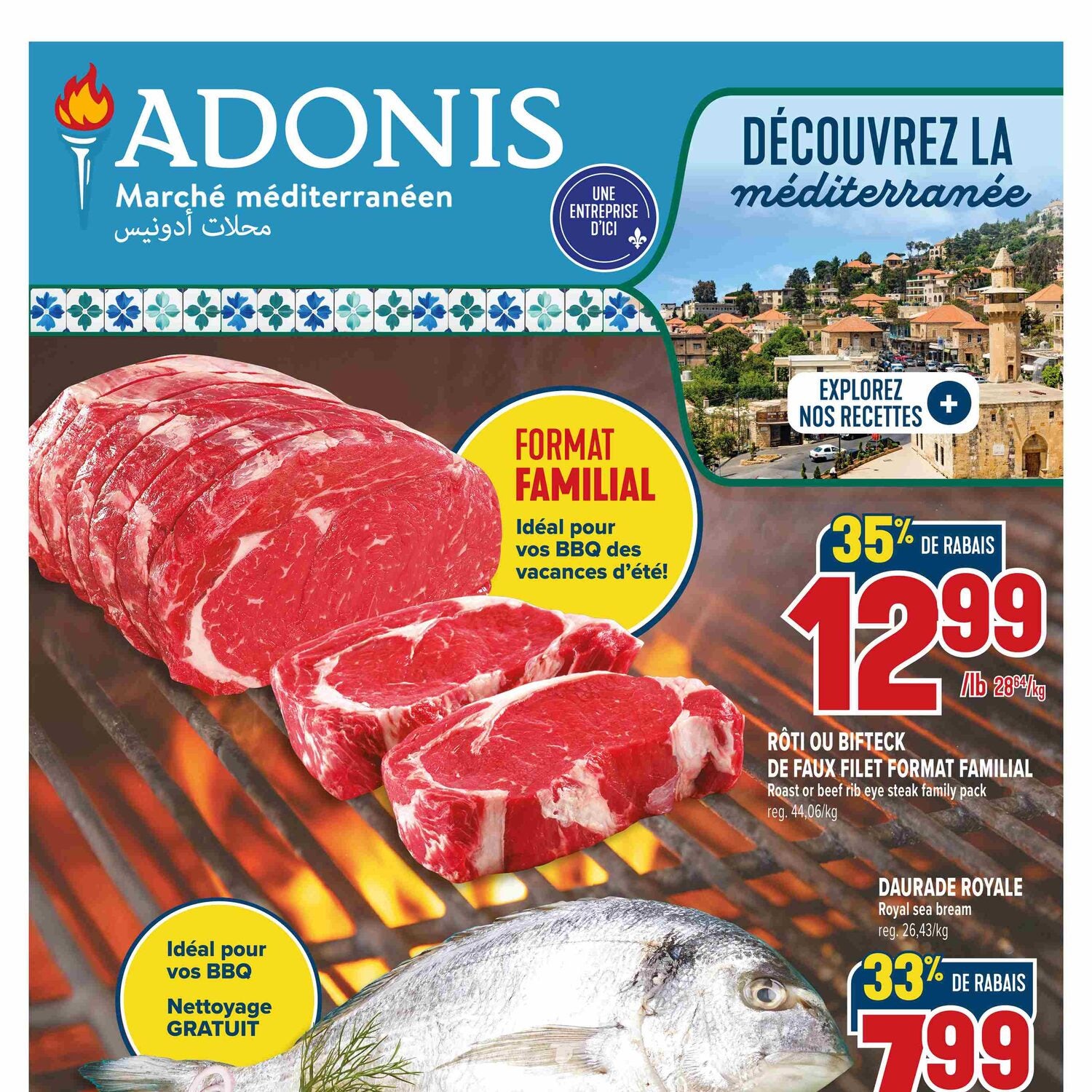 Marche Adonis Weekly Flyer - Weekly Specials (QC) - Jul 31 – Aug 6 ...