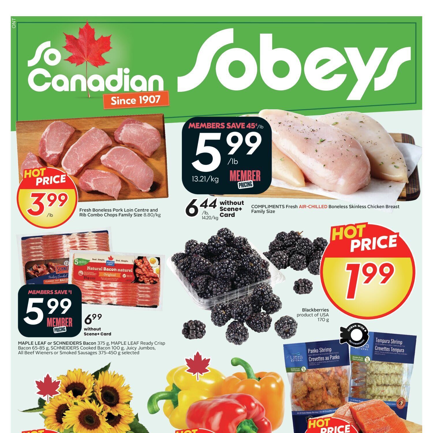 Sobeys Weekly Flyer - Weekly Savings (ON) - Sep 11 – 17 - RedFlagDeals.com