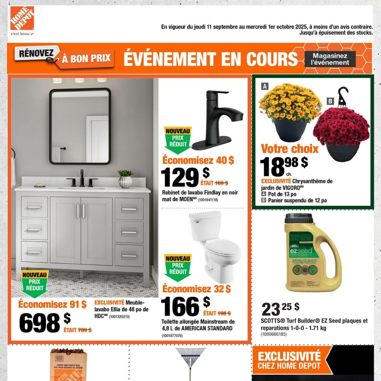 Home Depot Weekly Flyer - Weekly Deals - Refresh For Less Event (QC ...