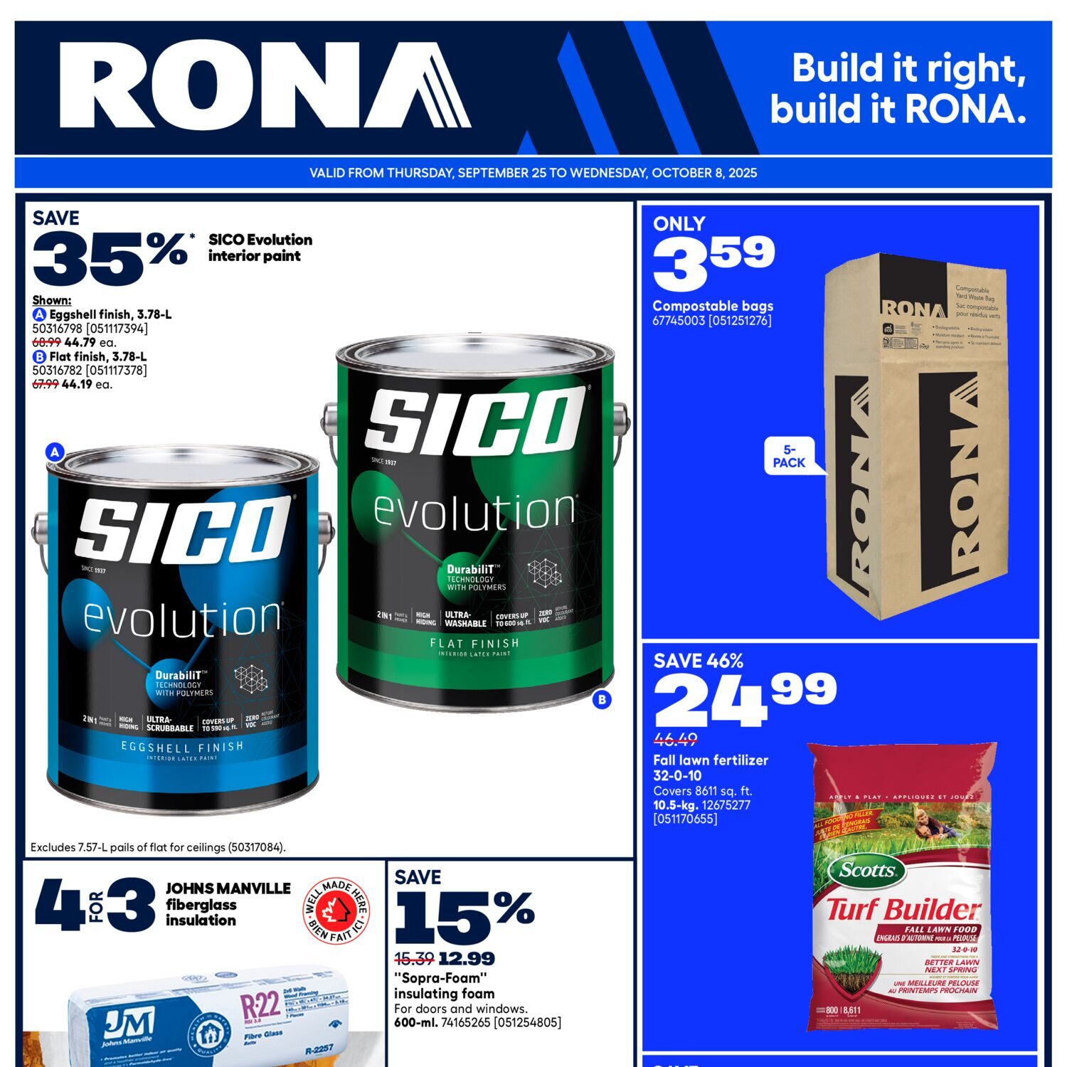Rona Weekly Flyer - Weekly Deals (AB) - Sep 25 – Oct 1 - RedFlagDeals.com