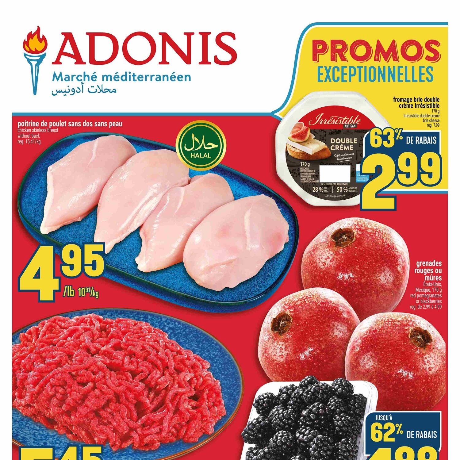 Marche Adonis Weekly Flyer - Weekly Specials (QC) - Oct 2 – 8 ...