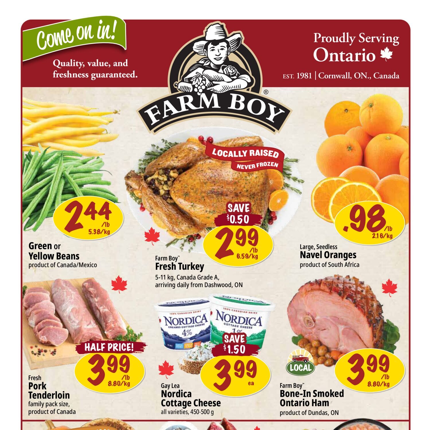 Farm Boy Weekly Flyer - Weekly Savings - Oct 2 – 8 - RedFlagDeals.com