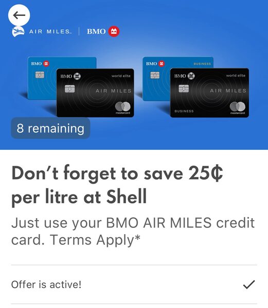[BMO] [Credit Card Genius] Last Day for $225 Cash Rebate! BMO Air Miles ...