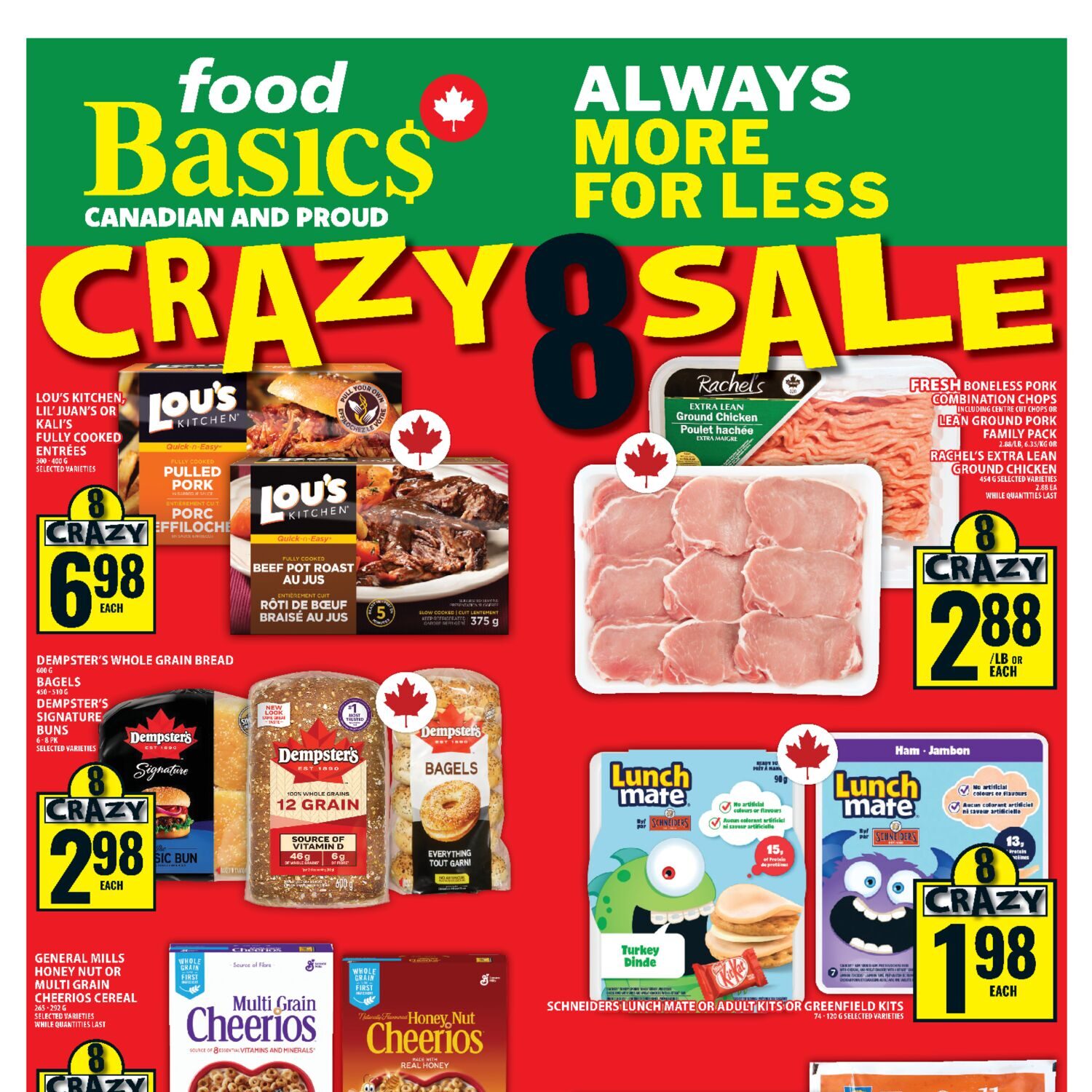 Foodbasics Weekly Flyer - Weekly Savings - Crazy 8 Sale (Toronto/GTA ...