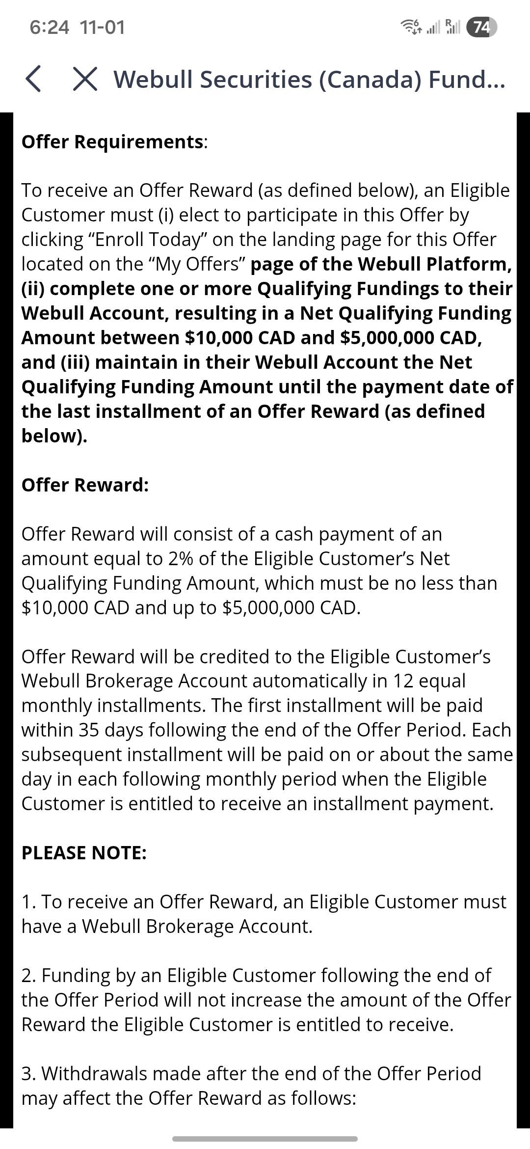 [Webull] Webull brokerage match 2% up to $100k + Referral bonuses up to ...