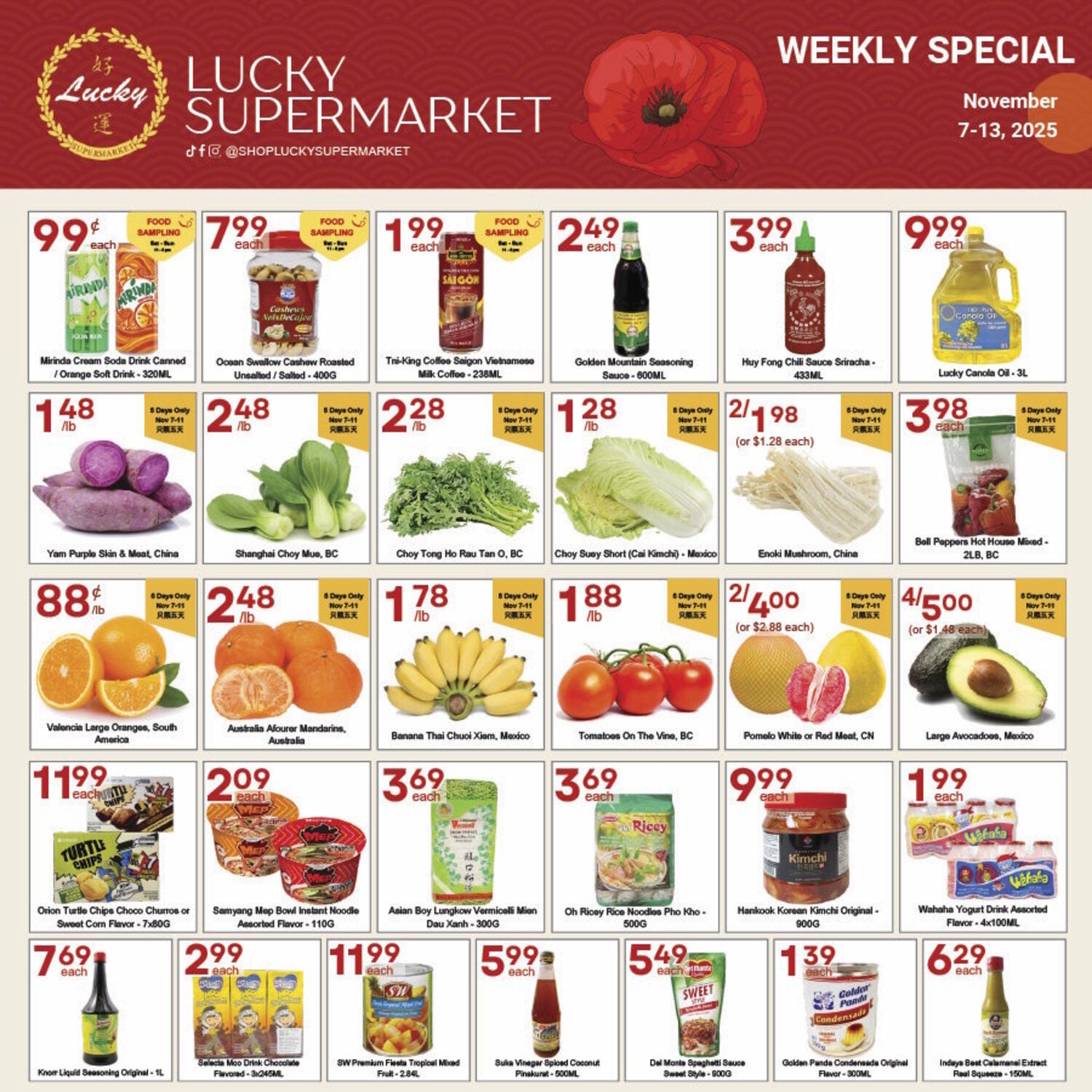 Lucky Supermarket Weekly Flyer - Weekly Specials (Calgary/AB) - Nov 7 ...