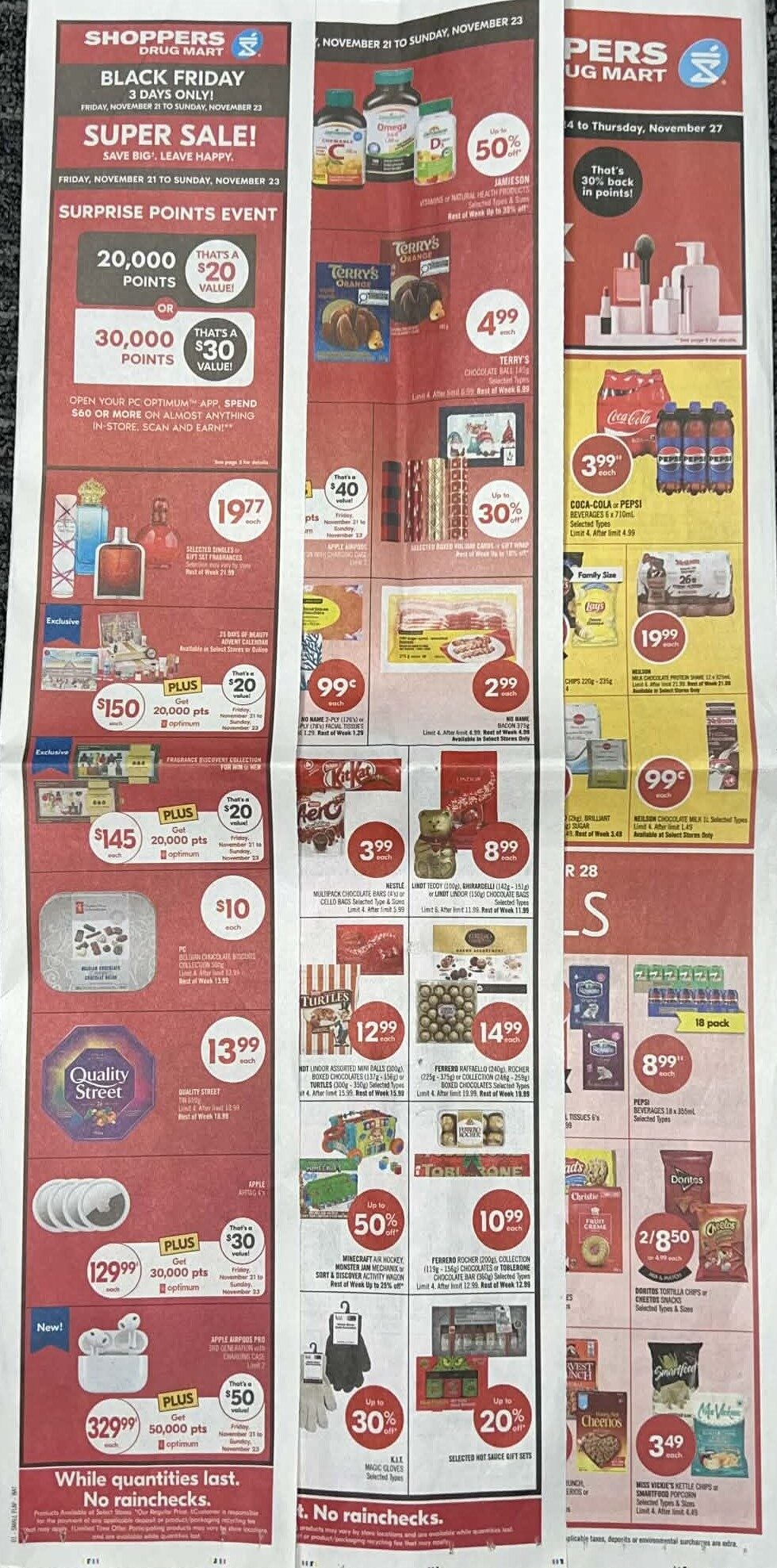[Shoppers Drug Mart] Super Redemption Event (starts online November 27 ...