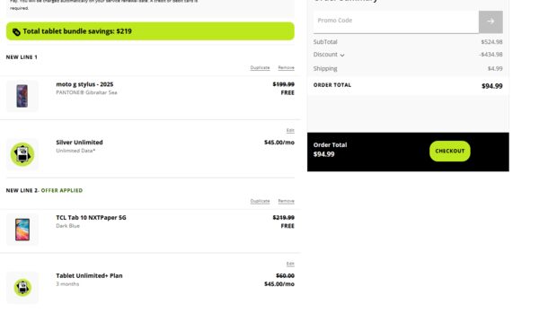 [Straight Talk] USA Deal - Moto G Stylus 2025 + TCL Tab 10 NXTPaper 5G ...