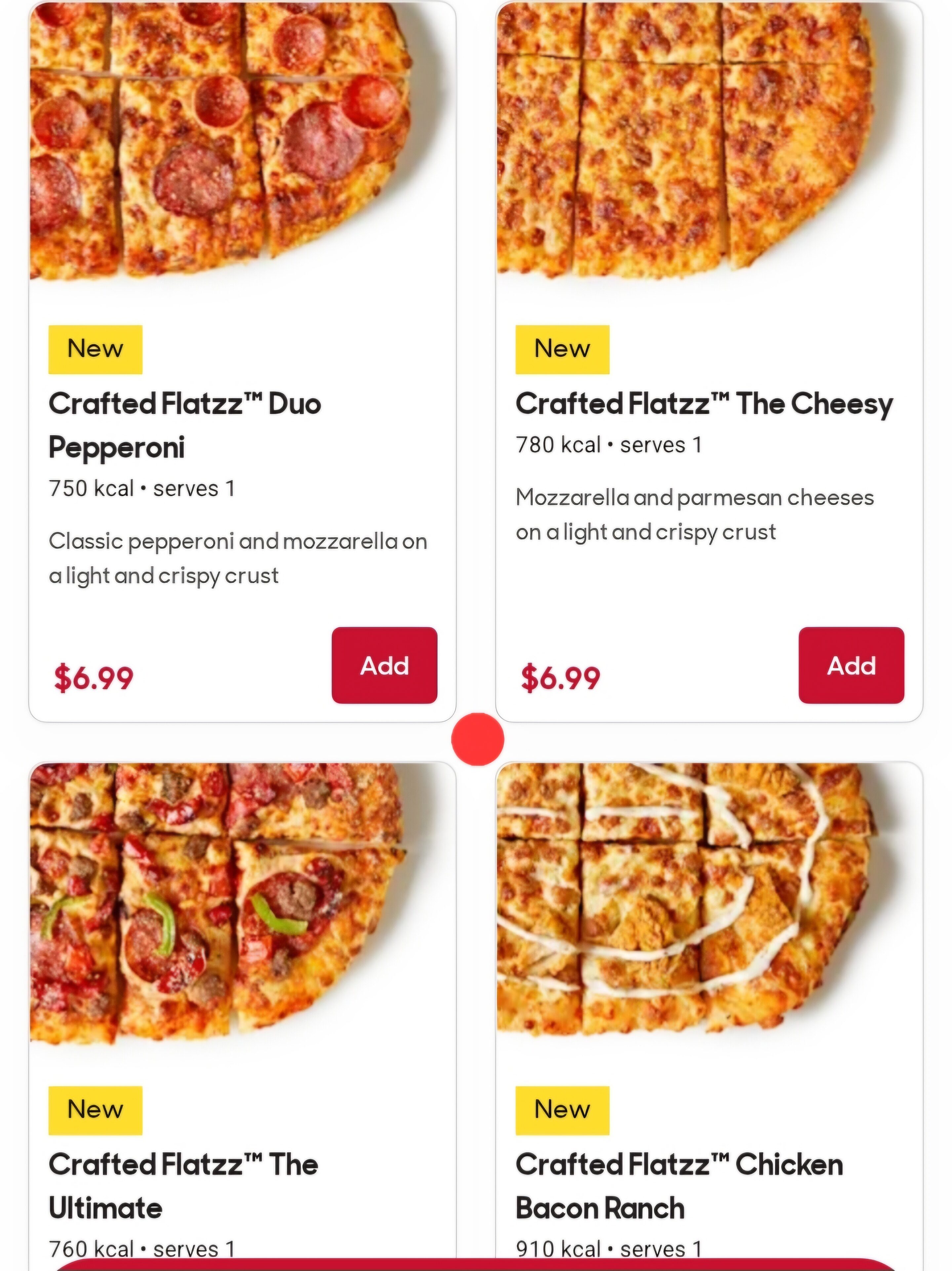 [Pizza Hut] Crafted Flatzz $3.99 everyday until 4pm - RedFlagDeals.com ...