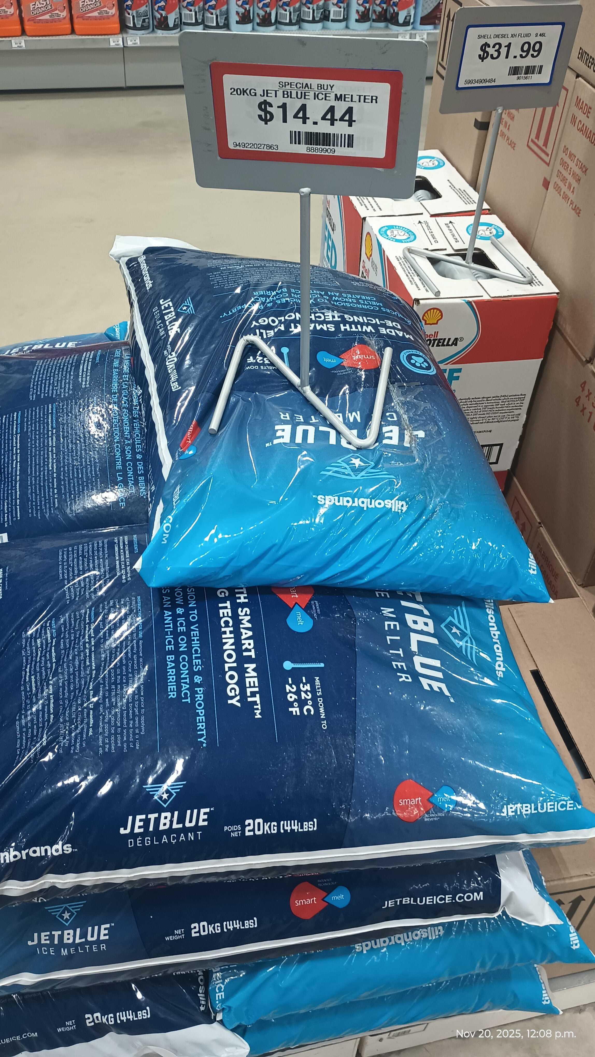 [Princess Auto] Princess Auto 20kg Jet Blue ice melter $14.44 ...