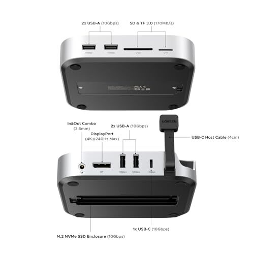 [Amazon.ca] UGREEN Mac MiNi M4 Dock, up to 8TB Storage, DisplayPort (8K ...