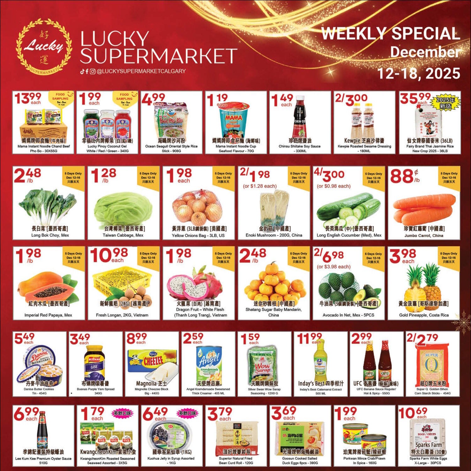 Lucky Supermarket Weekly Flyer - Weekly Specials (Calgary/AB) - Dec 12 ...