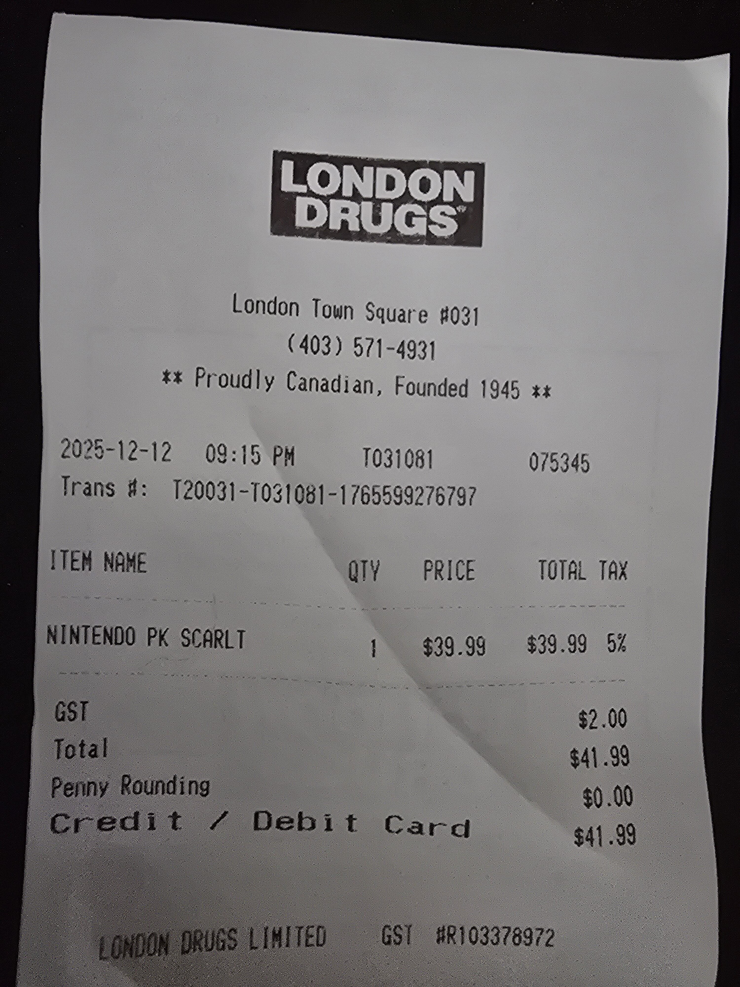 [London Drugs] London Drugs: Pokemon Scarlett/violet/Arceus NSW $39.99 ...