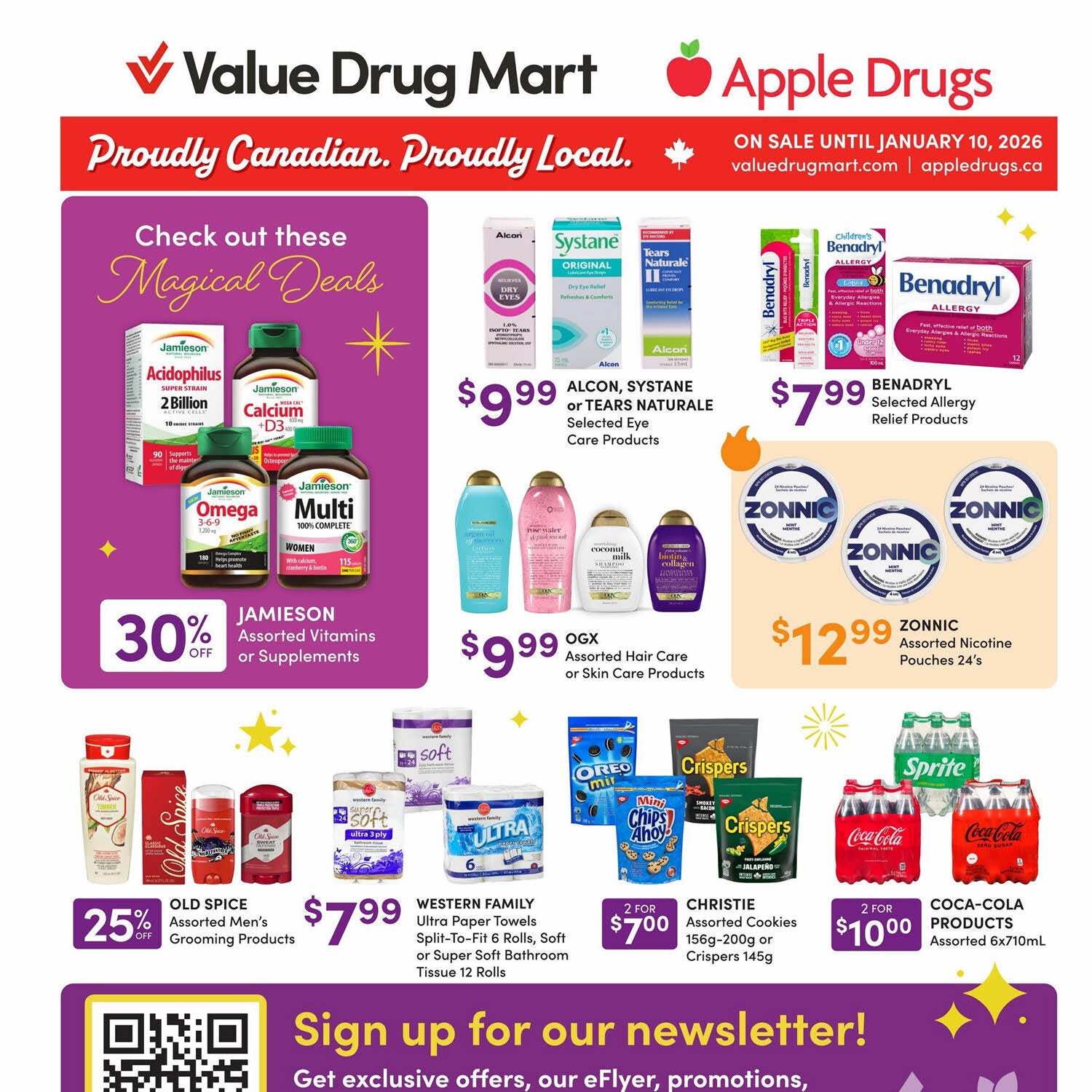 Apple Drugs Weekly Flyer - 2 Weeks of Savings - Dec 26 – Jan 10 ...
