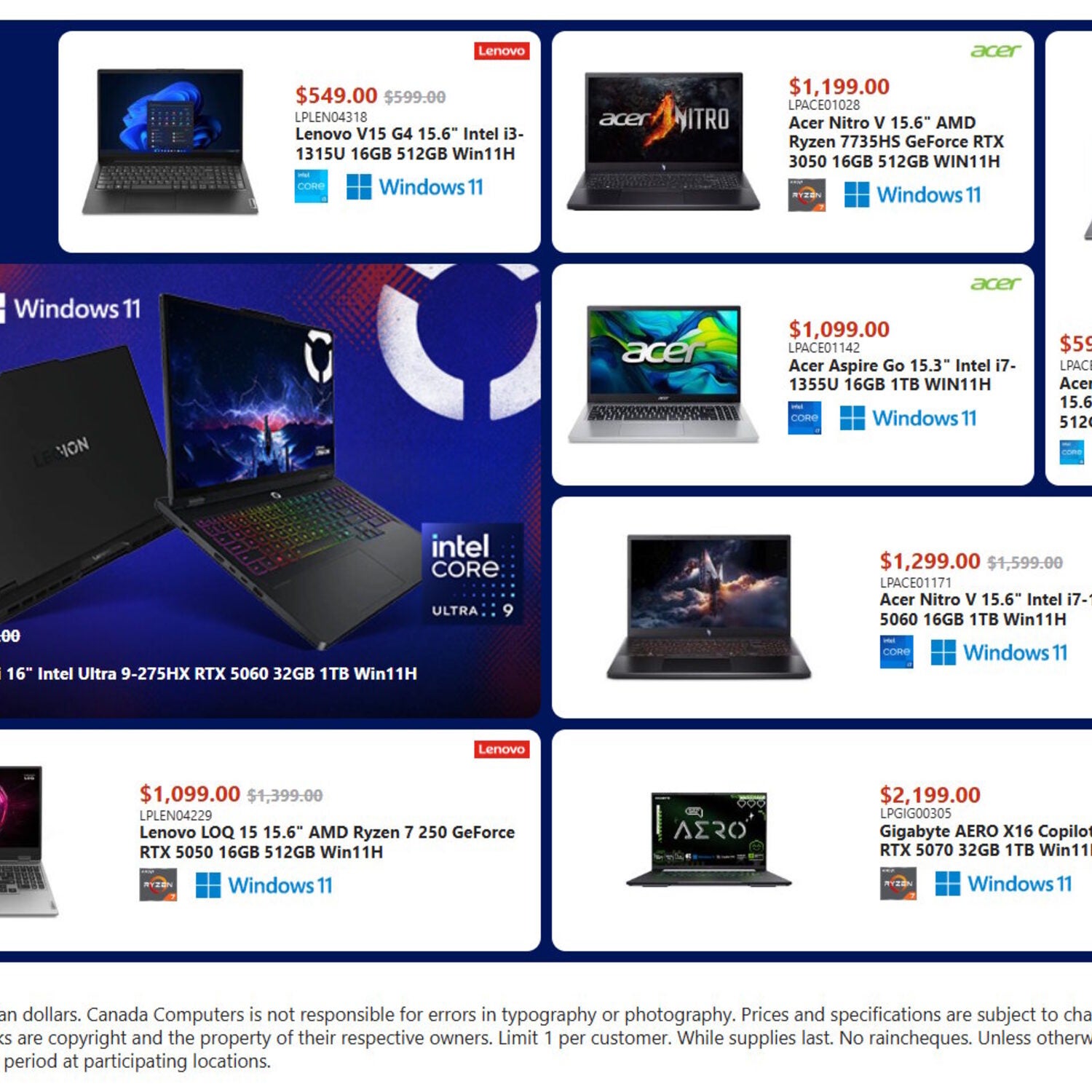 Canada Computers Weekly Flyer - Weekly Deals - Jan 2 – 8 - RedFlagDeals.com