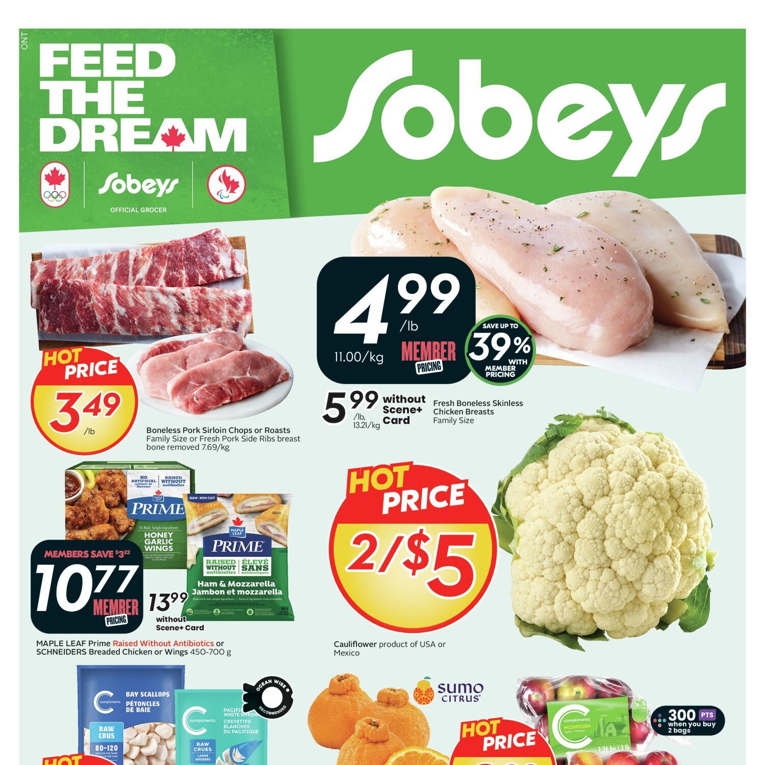 Sobeys Weekly Flyer - Weekly Savings (ON) - Jan 15 – 21 - RedFlagDeals.com