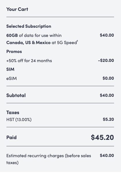 [Public Mobile] 50% off 5G Plans for Two Years - Starts at $20/month ...