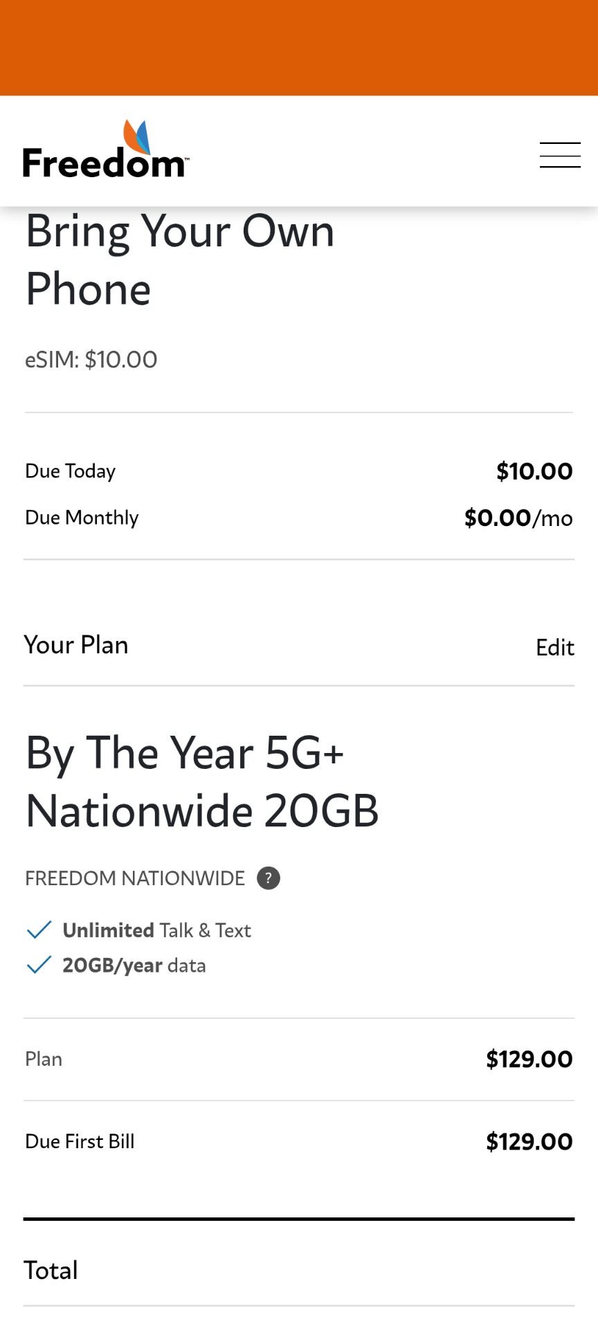 [Freedom Mobile] New Prepaid Annual Plans $129 20GB 5G+ $159 40GB 5G ...