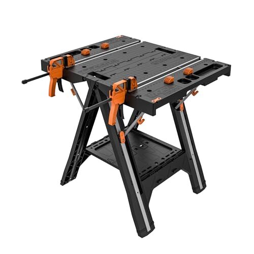 [Amazon.ca] WORX WX051 Pegasus Folding Work Table with Quick Clamps ...