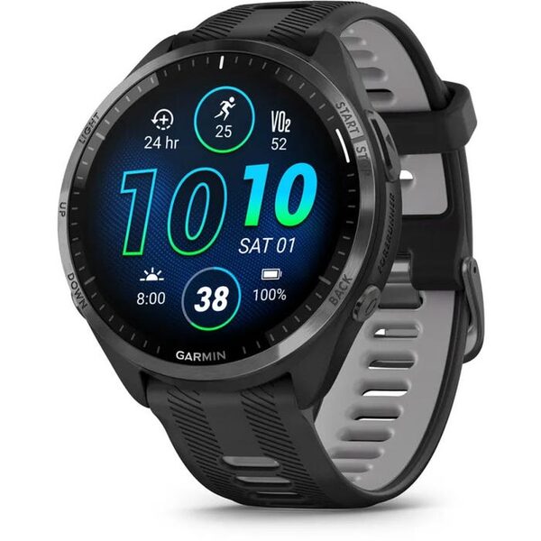 [Sail] Garmin Forerunner 965 GPS Running Smartwatch (Black/Powder Gray ...