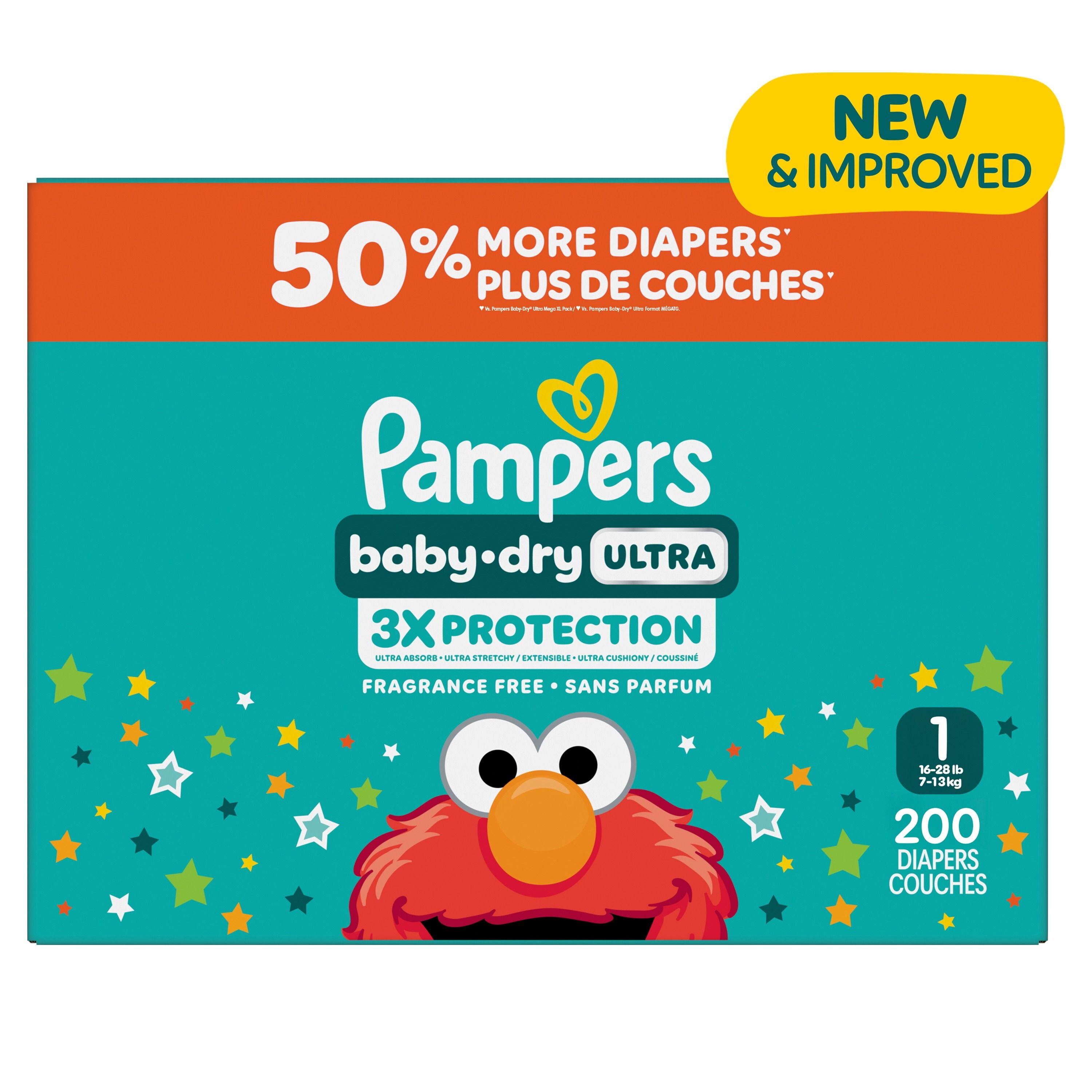 [Walmart] Pampers Ultra Dry Diapers Rollback + Subscribe Savings - $28 ...
