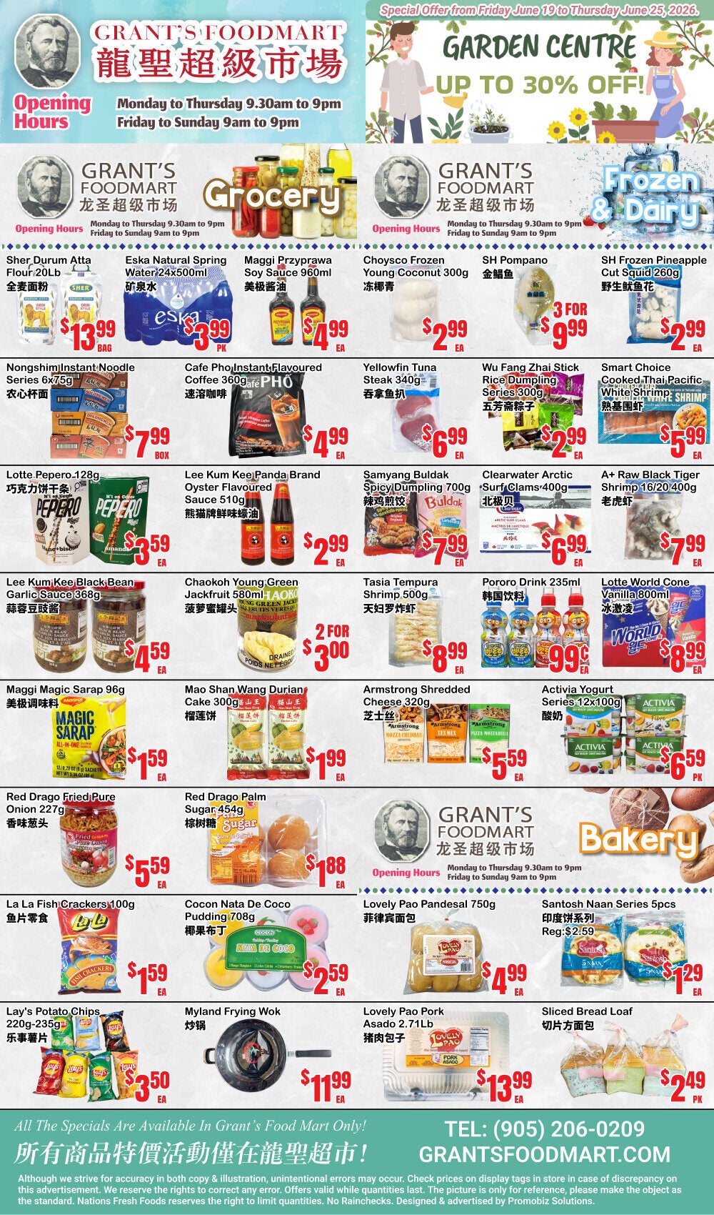 Oceans Fresh Food Market Weekly Flyer - Grant's Food Mart - Weekly ...