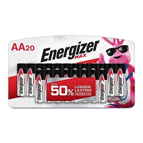 [Amazon.ca] Energizer AA Batteries, Max Double A Battery Alkaline, 20 ...