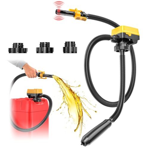 [Amazon.ca] [Prime Day] Fuel Transfer Pump for DeWalt 20V & Milwaukee ...