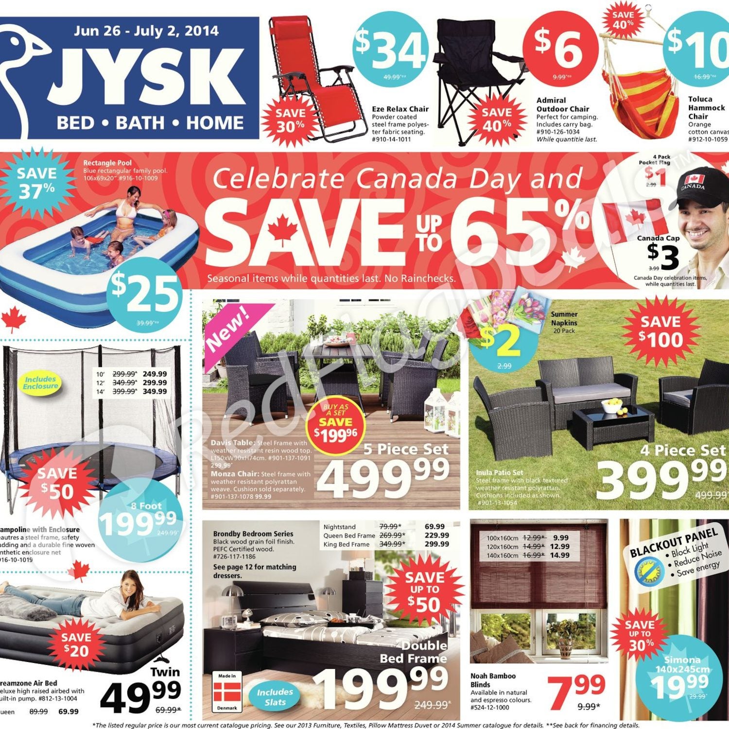 JYSK Weekly Flyer - Weekly Flyer - Celebrate Canada Day - Jun 26 – Jul ...